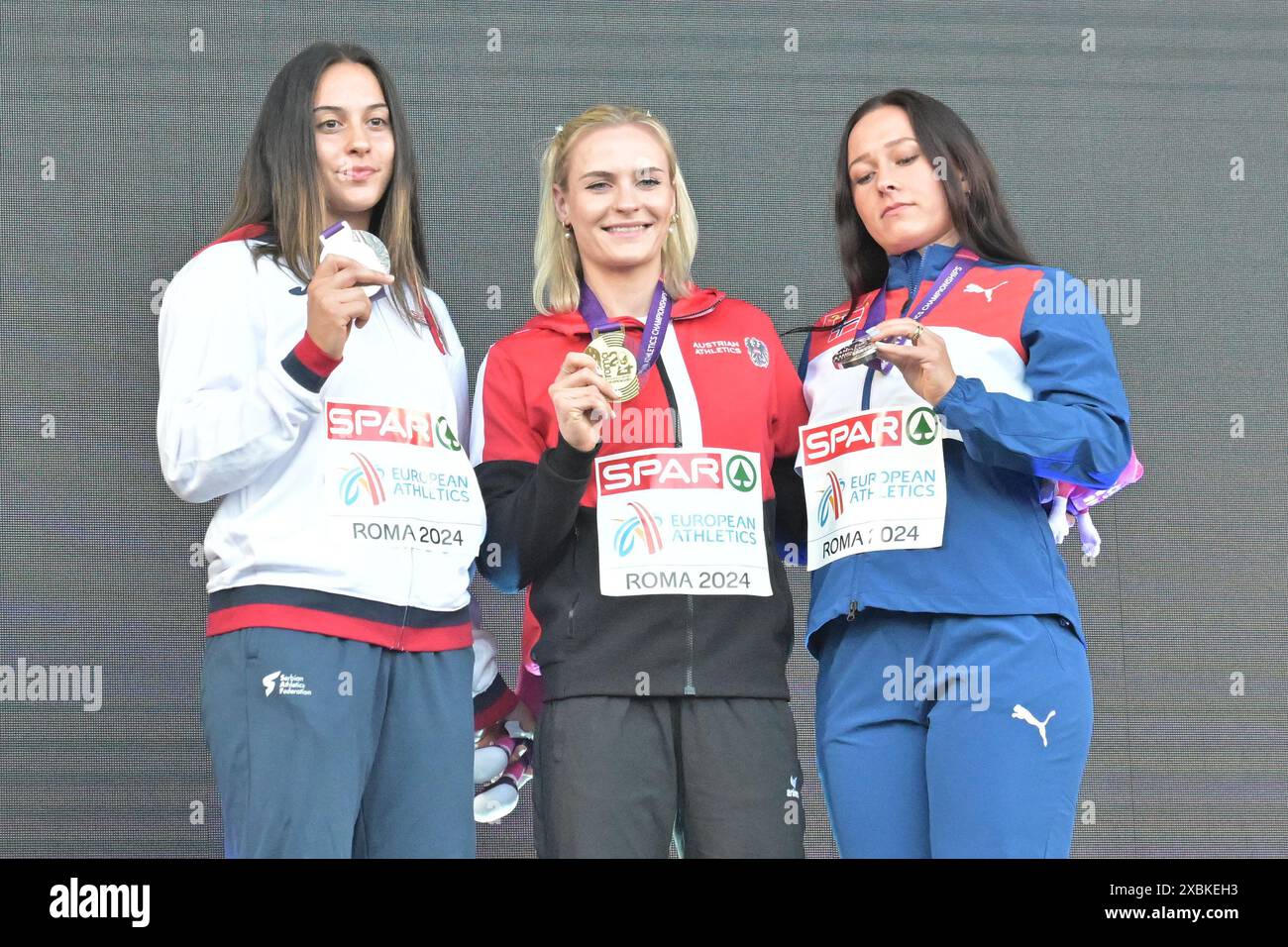 Olympic Stadium, Rome, Italy. 12th June, 2024. 2024 European Athletic Championships, Day 6 ...