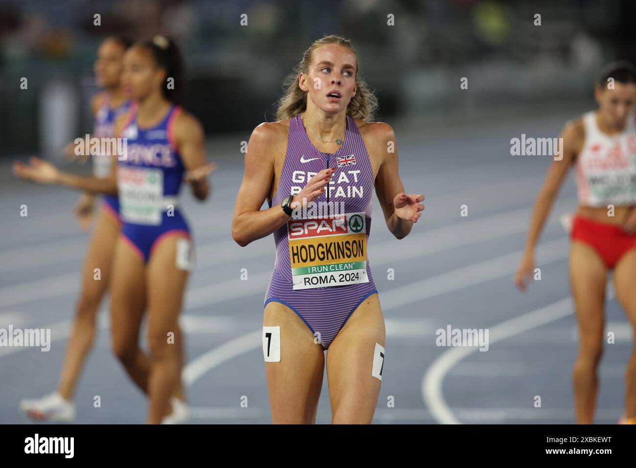 Rome, Italy. 12th June, 2024. Rome, Italy 12.06.2024: Keely HODGKINSON ...
