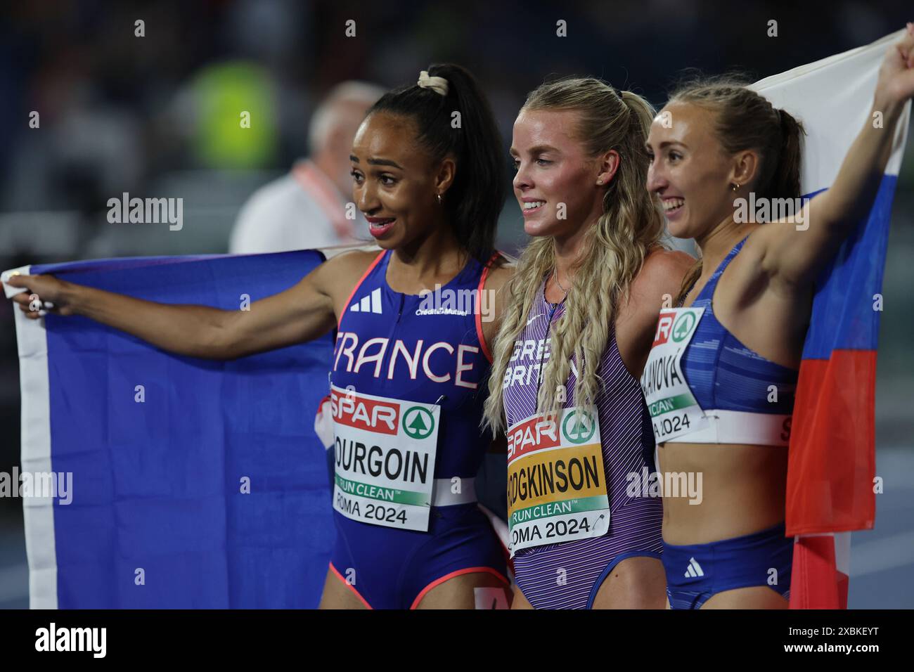 Rome, Italy. 12th June, 2024. Rome, Italy 12.06.2024: Keely HODGKINSON ...