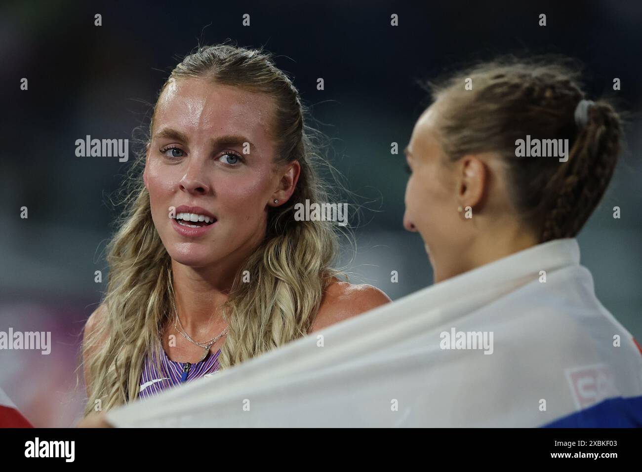 Rome, Italy. 12th June, 2024. Rome, Italy 12.06.2024: Keely HODGKINSON ...