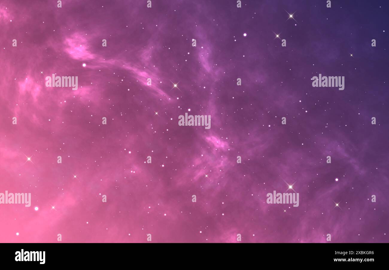 Space background. Realistic cosmos texture. Color starry galaxy with ...