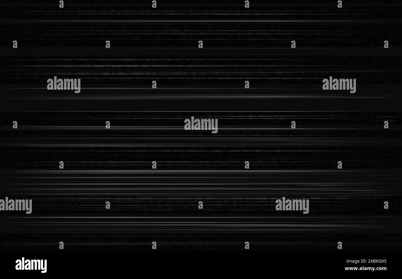 Glitch VHS background. Old video camera distortion. Horizontal overlay ...