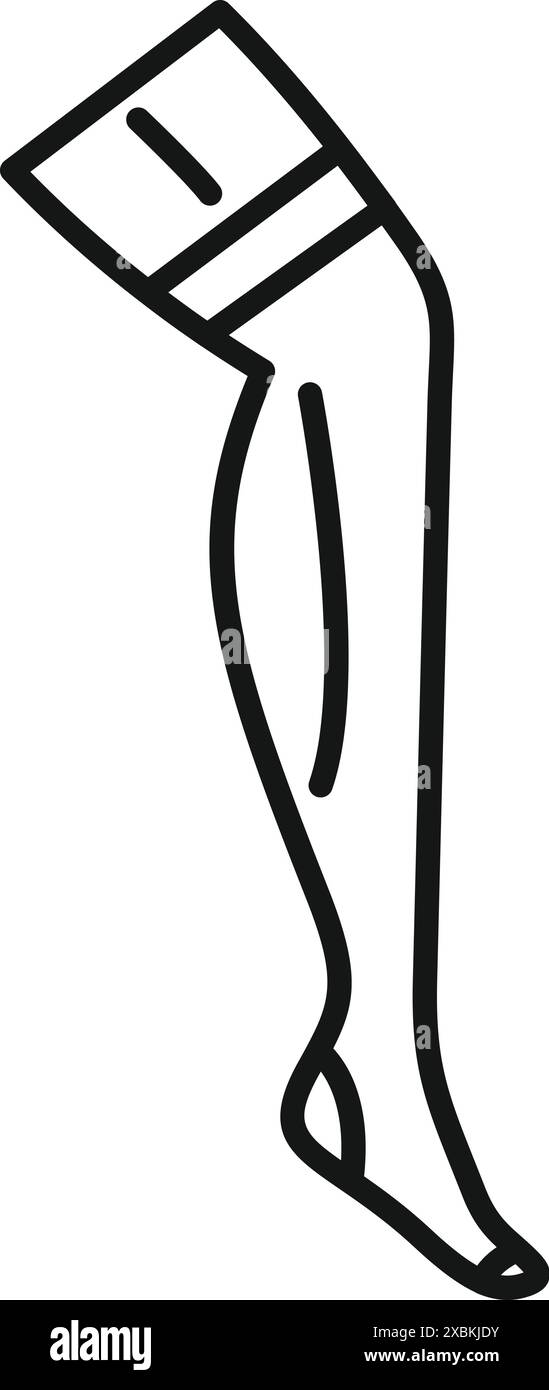 Woman wearing black stockings Stock Vector Images - Alamy