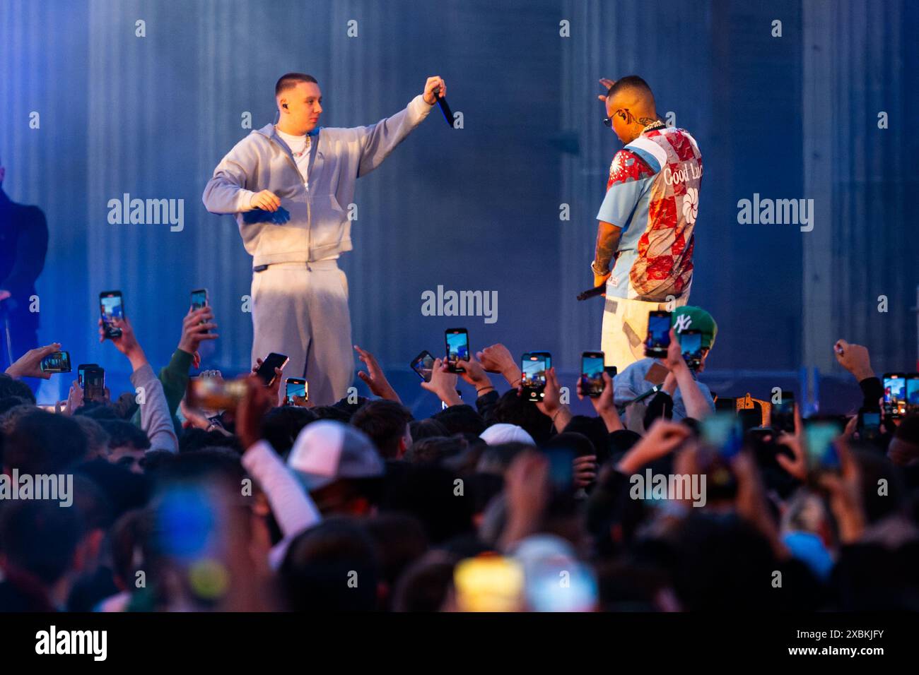 12 June 2024, Berlin: Soccer: European Championship, opening ceremony ...