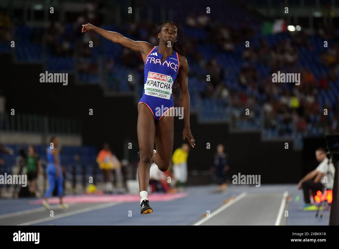 Rome, Italy. 12th June, 2024. Hilary KPATCHA of France in action during ...