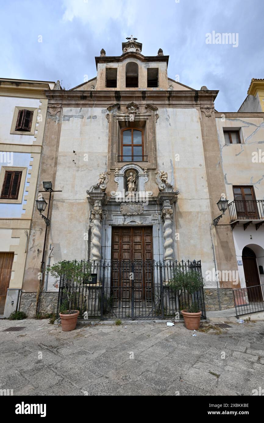 The Palermo Church of Saint Mary of Gesu (Chiesa di Santa Maria di Gesu ...