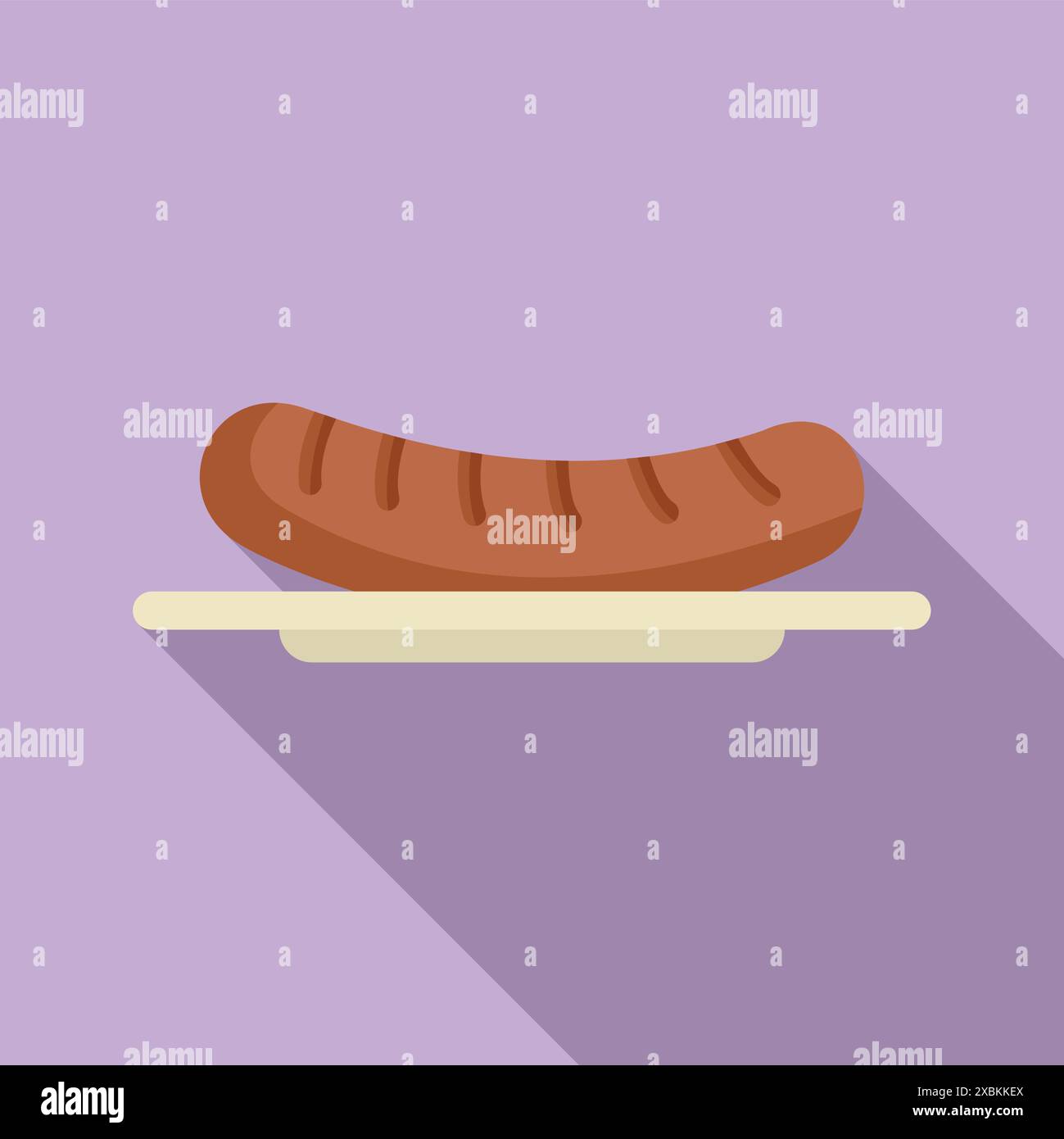 Modern cuisine plate meat Stock Vector Images - Alamy