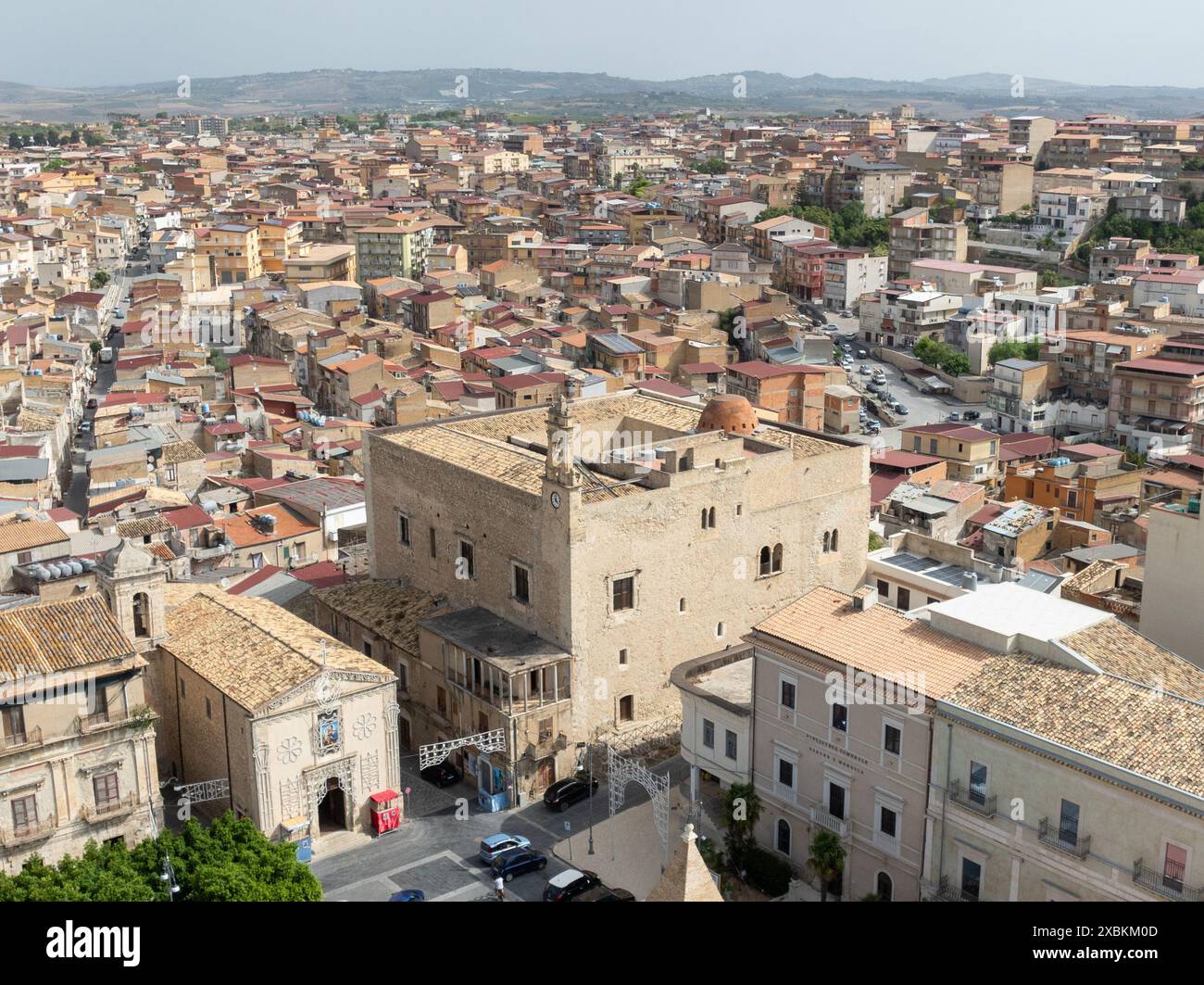 Castello Chiaramonte was built by Frederick II Chiaramonte around 1280 ...