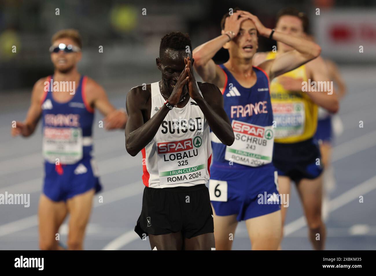 Rome, Italy. 12th June, 2024. Rome, Italy 12.06.2024: Dominic Lokinyomo ...