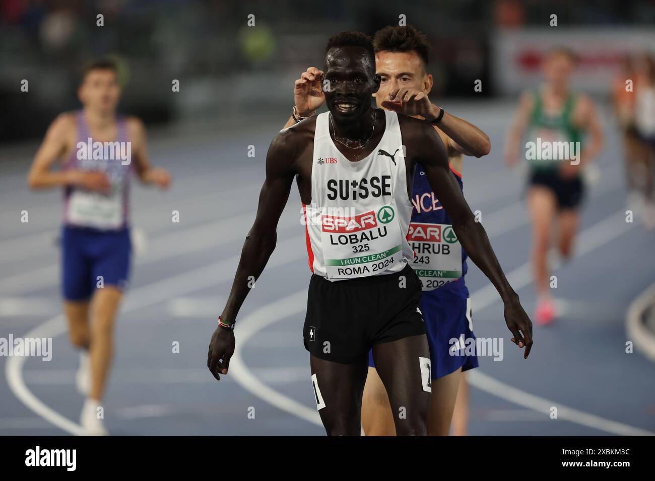 Rome, Italy. 12th June, 2024. Rome, Italy 12.06.2024: Dominic Lokinyomo ...