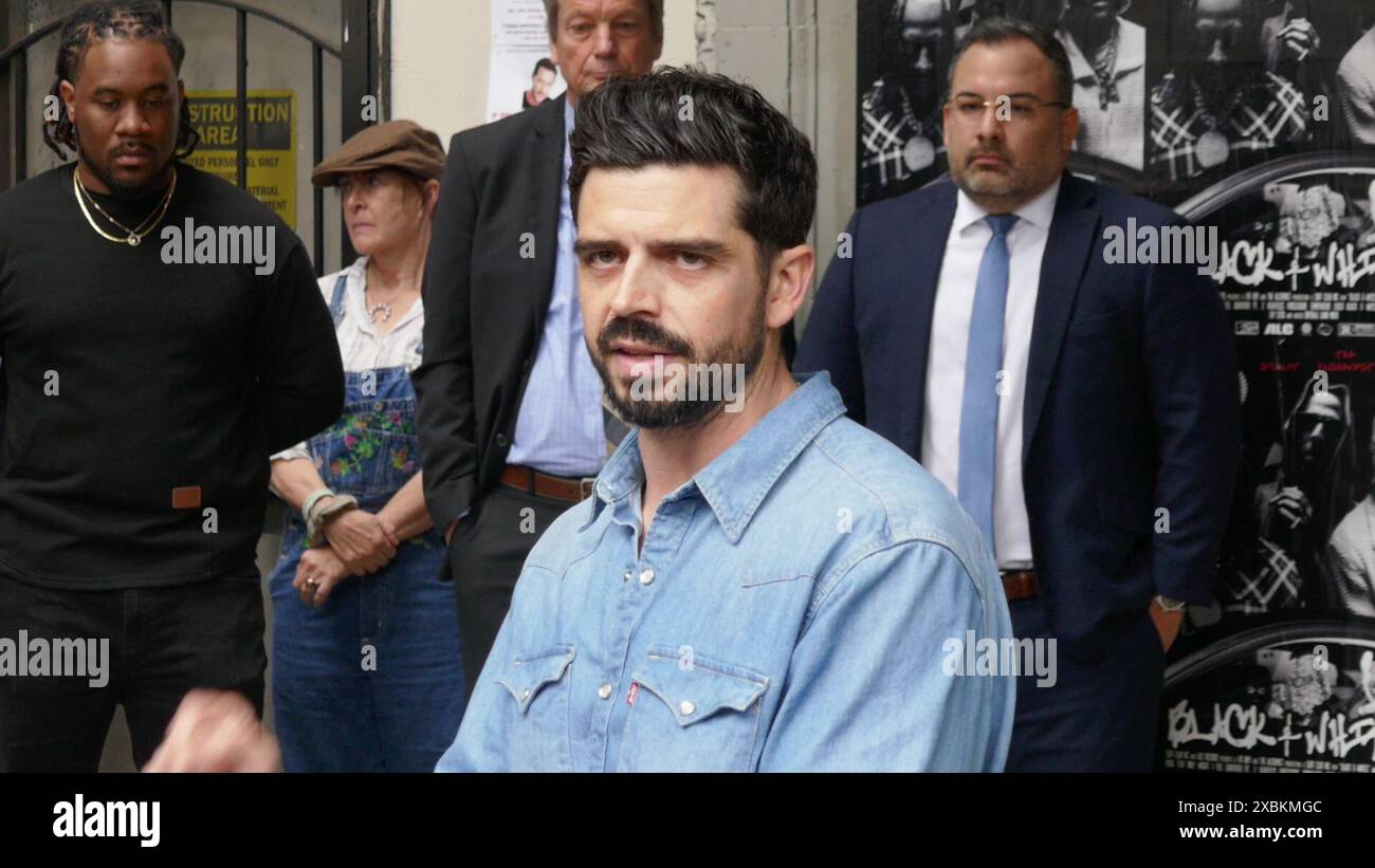 Los Angeles, California, USA 12th June 2024 Actor Micah Parker speaks ...