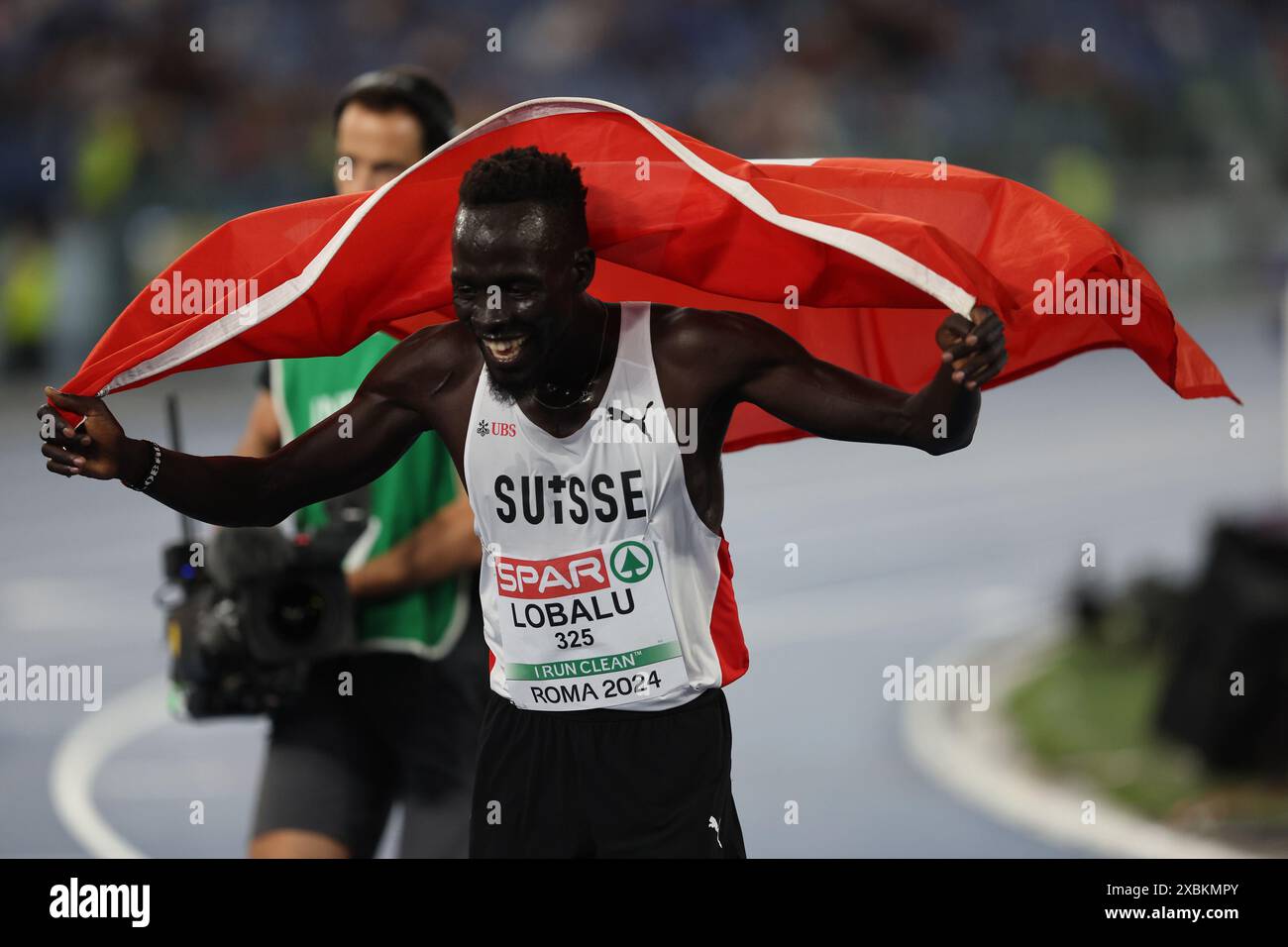 Rome, Italy. 12th June, 2024. Rome, Italy 12.06.2024: Dominic Lokinyomo ...