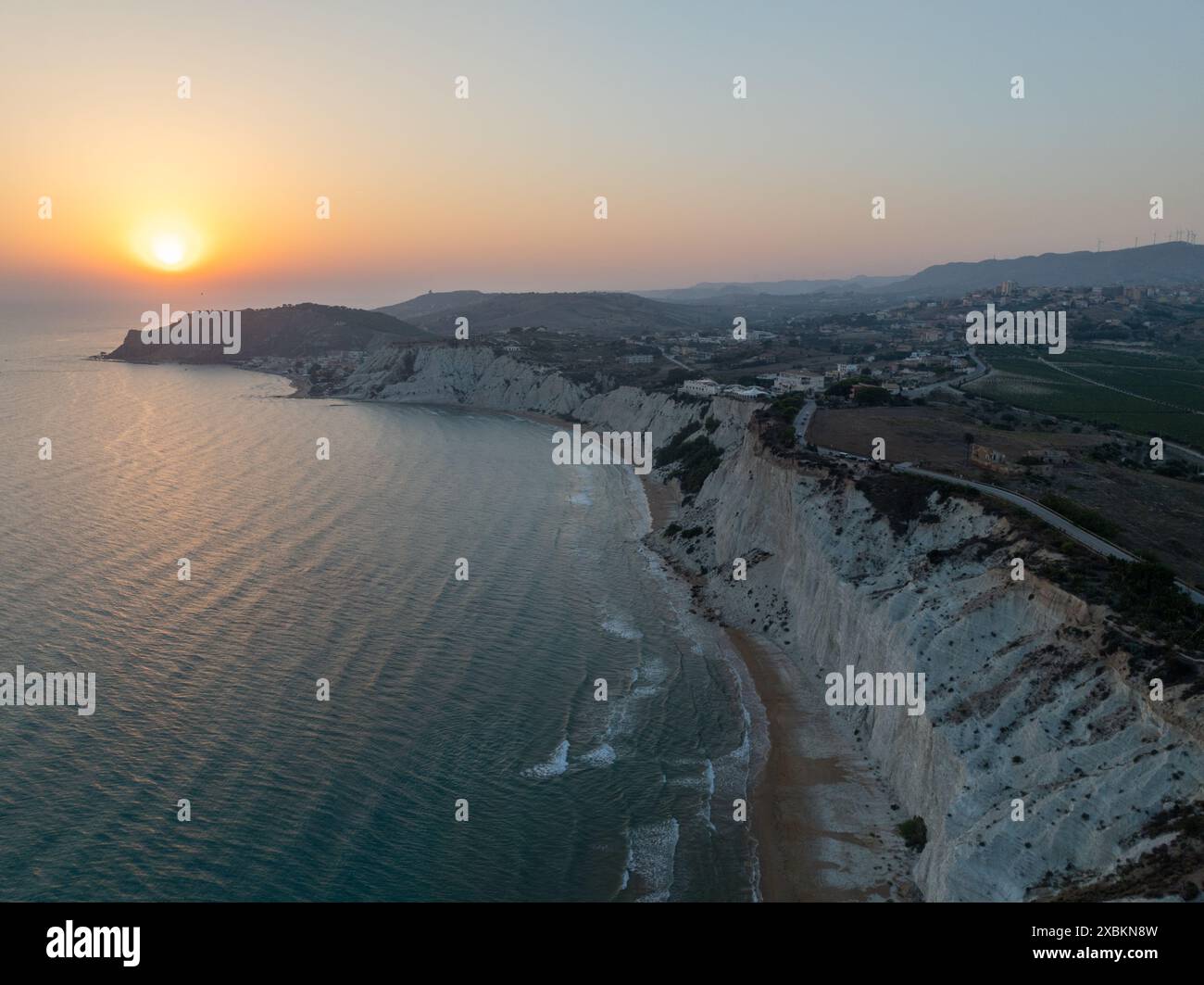 Scala dei turchi in Agrigento, Sicily (Stair of the turks) in Italy ...