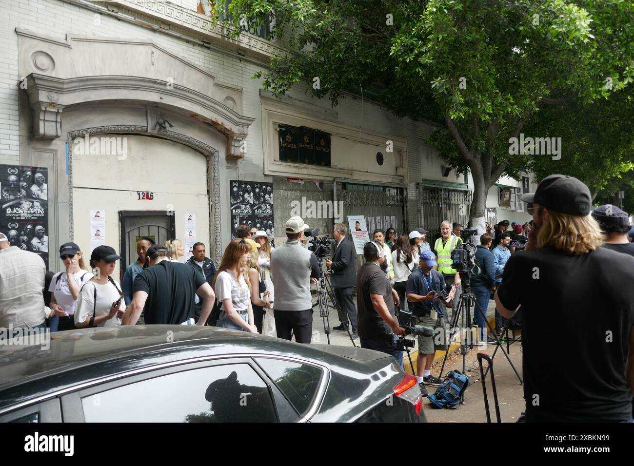 Los Angeles, California, USA 12th June 2024 Actor Johnny Wactor Press ...