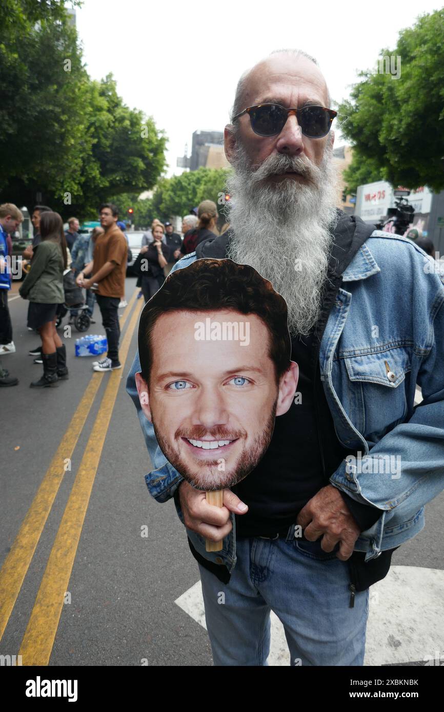 Los Angeles, California, USA 12th June 2024 Actor Johnny Wactor Press ...