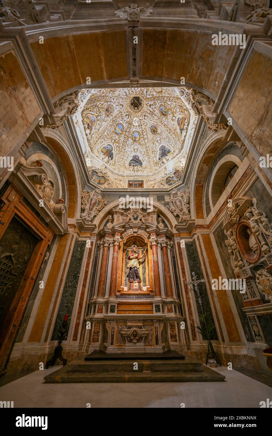 Agrigento, Italy - Aug 27, 2023: Cathedral of San Gerlando in Agrigento ...