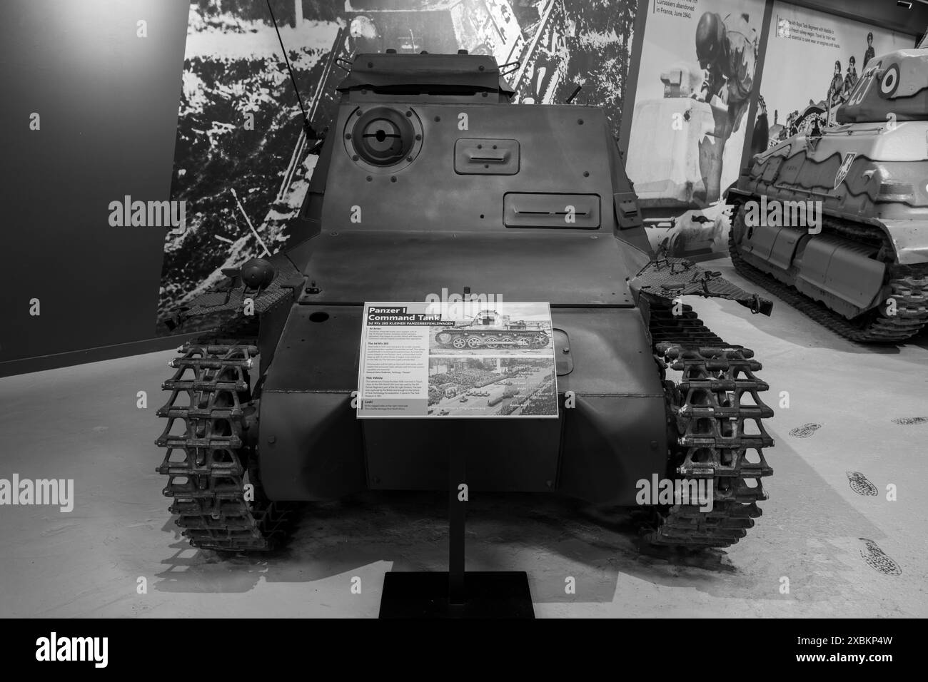 Panzer 1 tank Black and White Stock Photos & Images - Alamy