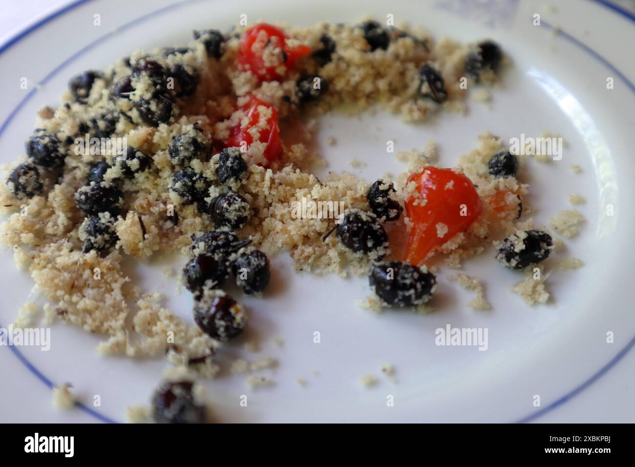 Tipical ant with cassava flour, also known as ica, indigenous meal ...
