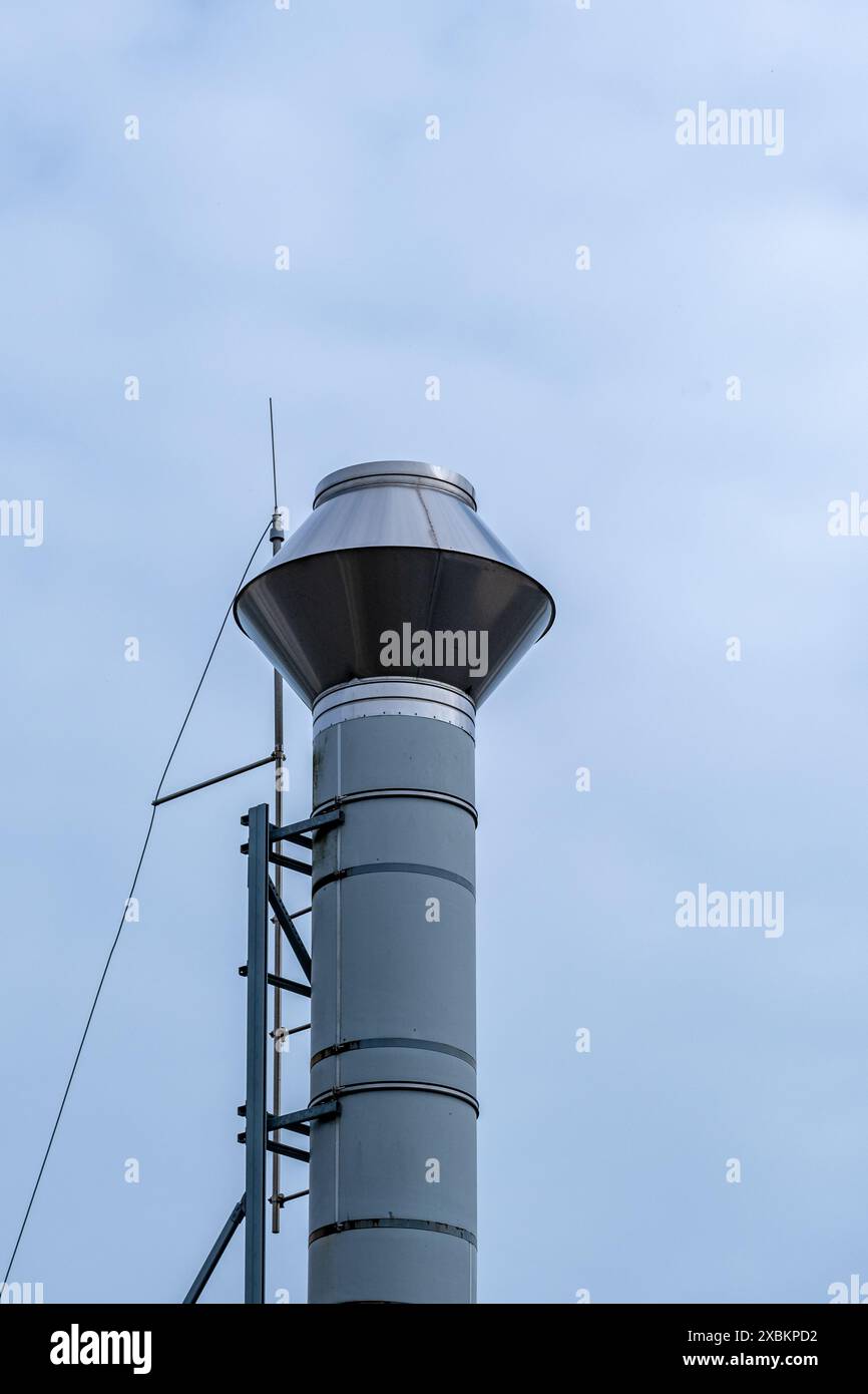 Silver chimney hi-res stock photography and images - Alamy