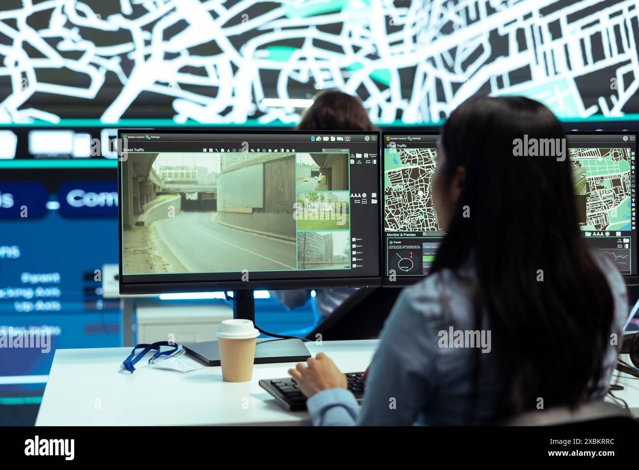 Indian call center operator follows delivery car in traffic to give ...