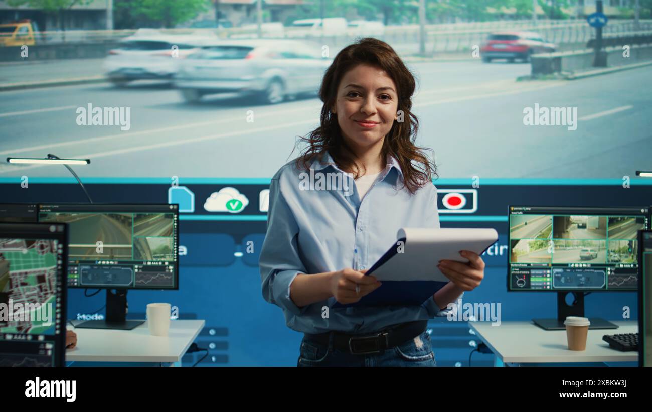 Traffic control surveillance room hi-res stock photography and images ...