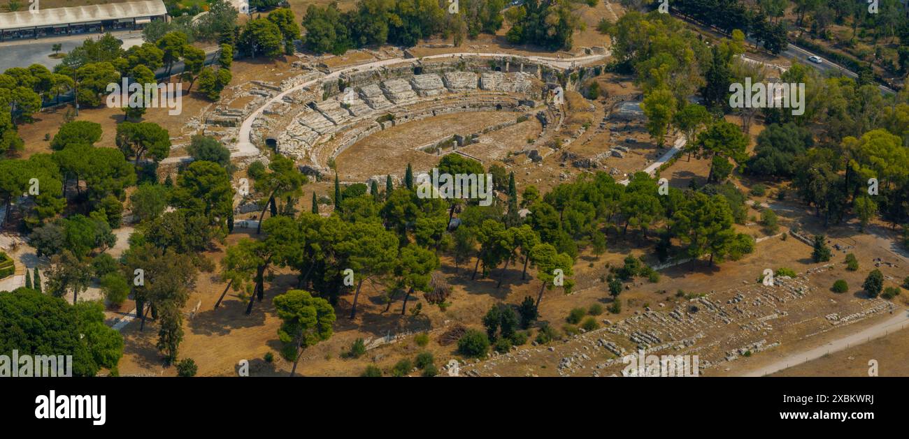 The Roman Amphitheater of Syracuse is one of the most representative ...