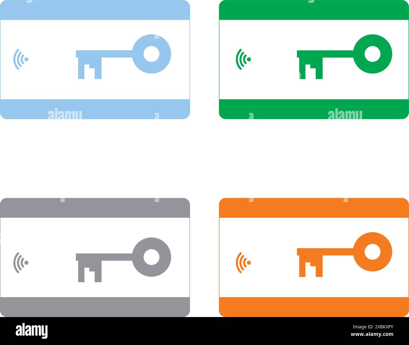 Wireless door icon on Stock Vector Images - Alamy