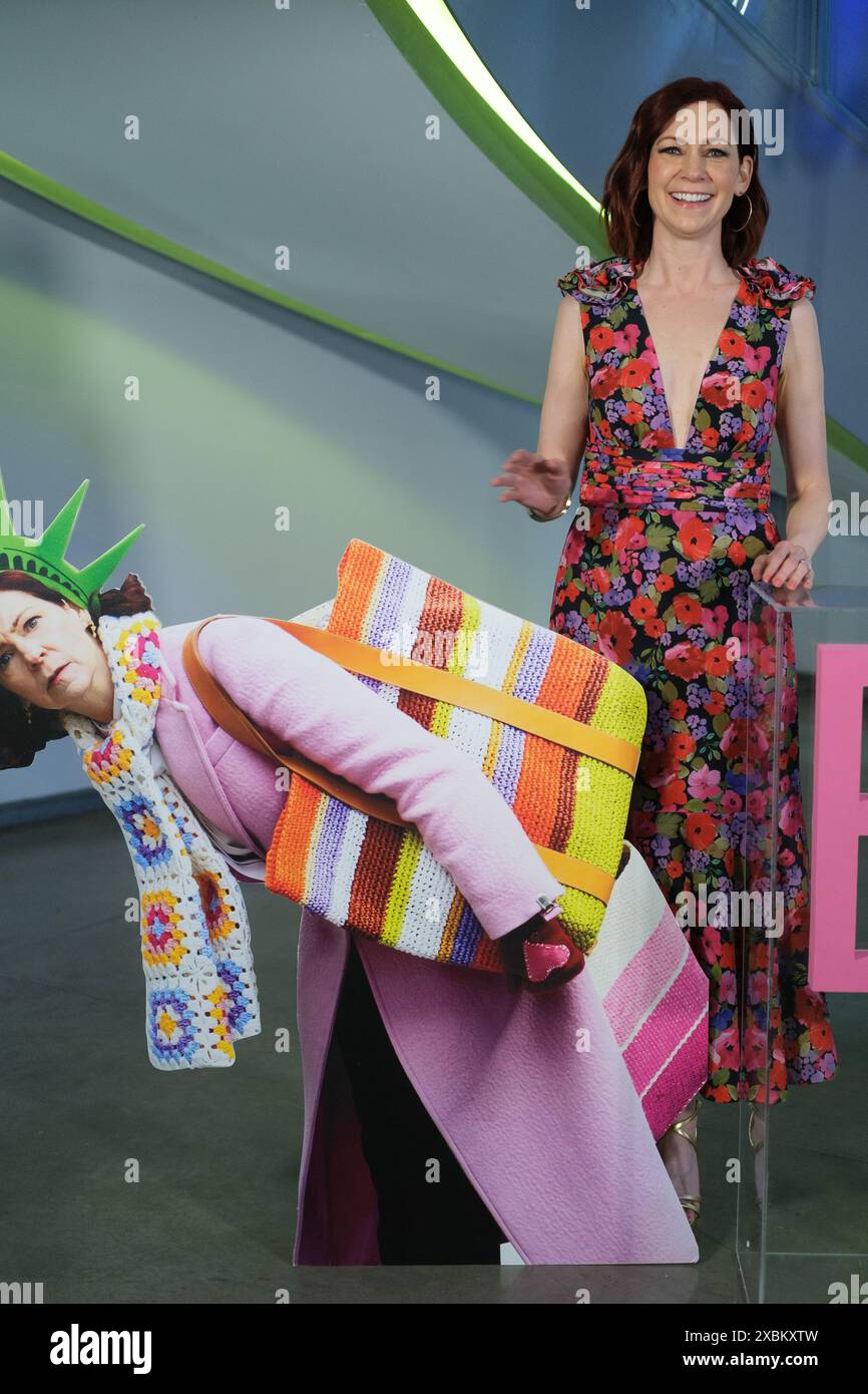 Madrid, Spain. 12th June, 2024. Actress Carrie Preston attends the ...