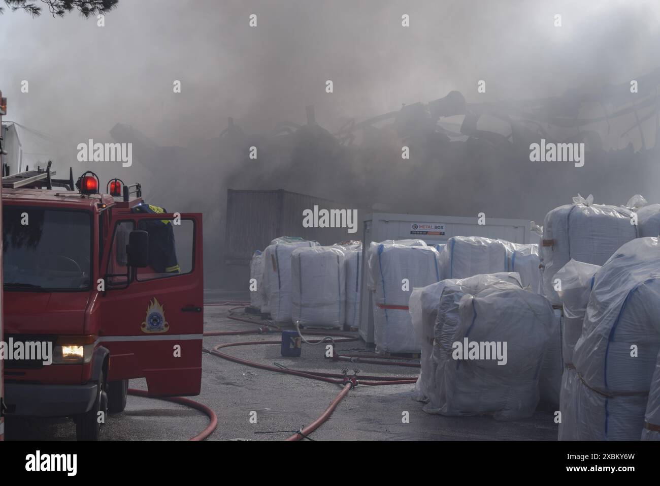 Toxic cloud caused fire hi-res stock photography and images - Alamy