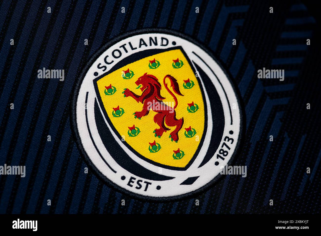 Scotland Fc Logo Scotland V Georgia Euros 2024 Qualifiers Pennant