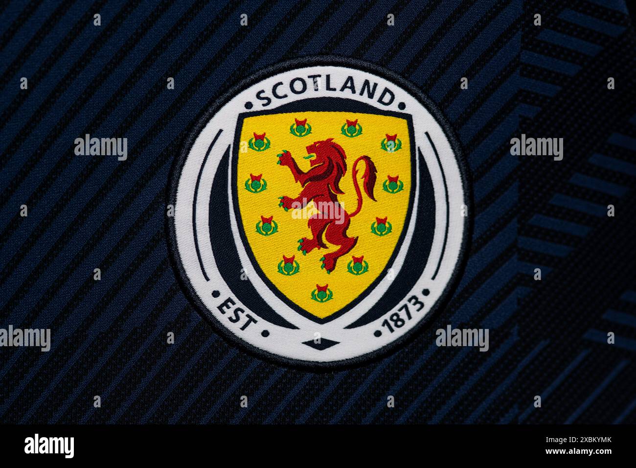 Scottish football crest hi-res stock photography and images - Alamy