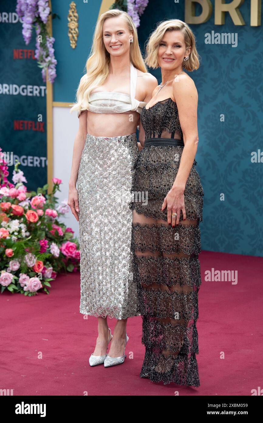 London, UK. 12 Jun, 2024. Pictured: (L-R) - Jessica Madsen, Joanna ...