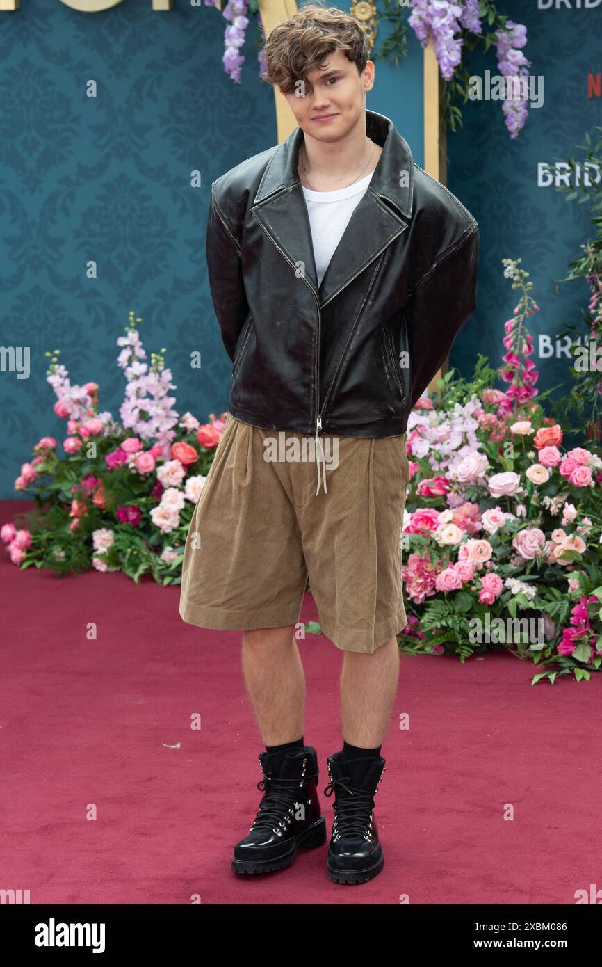 London, UK. 12 Jun, 2024. Pictured: Will Tilston attends The Bridgerton ...