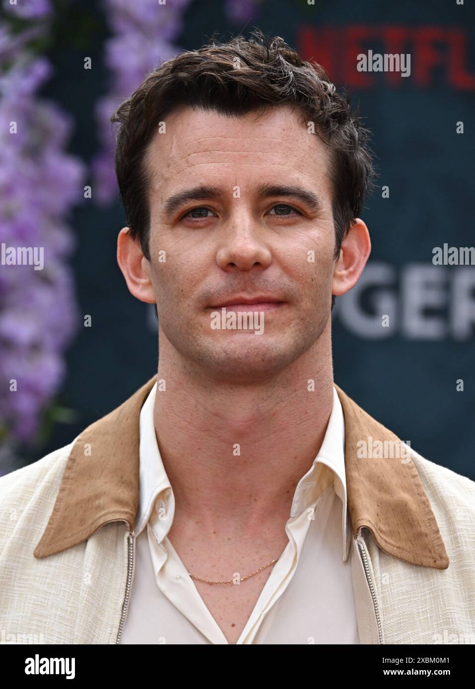 London, UK. June 12th, 2024. Luke Thompson arriving at the London ...