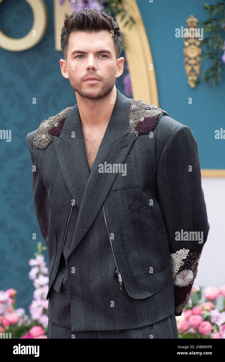 London, UK. 12 Jun, 2024. Pictured: Luke Newton attends The Bridgerton ...