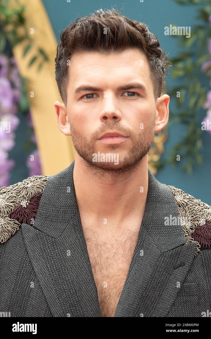 London, UK. 12 Jun, 2024. Pictured: Luke Newton attends The Bridgerton ...