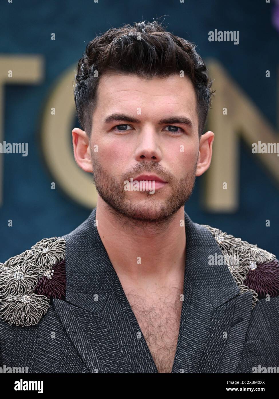 London, UK. June 12th, 2024. Luke Newton arriving at the London Special ...