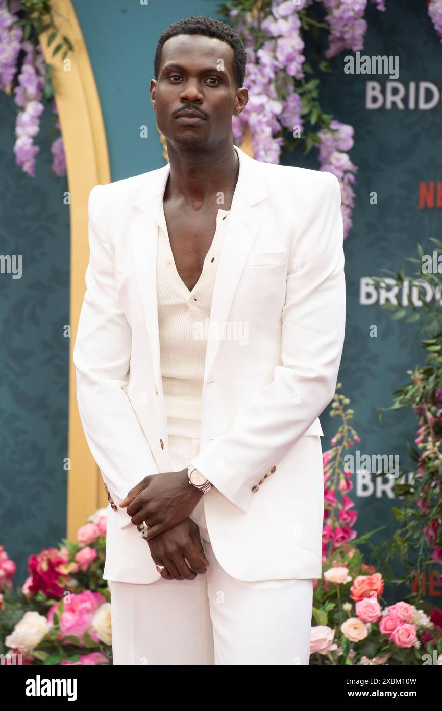 London, UK. 12 Jun, 2024. Pictured: Victor Alli attends The Bridgerton ...