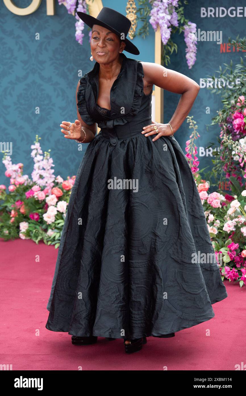 London Uk 12 Jun 2024 Pictured Adjoa Andoh Attends The Bridgerton Season 3 Part Two