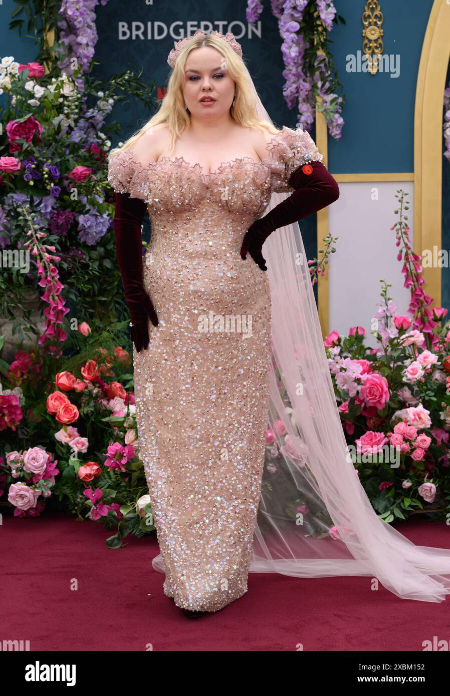 London, UK. June 12th, 2024. Nicola Coughlan arriving at the London ...