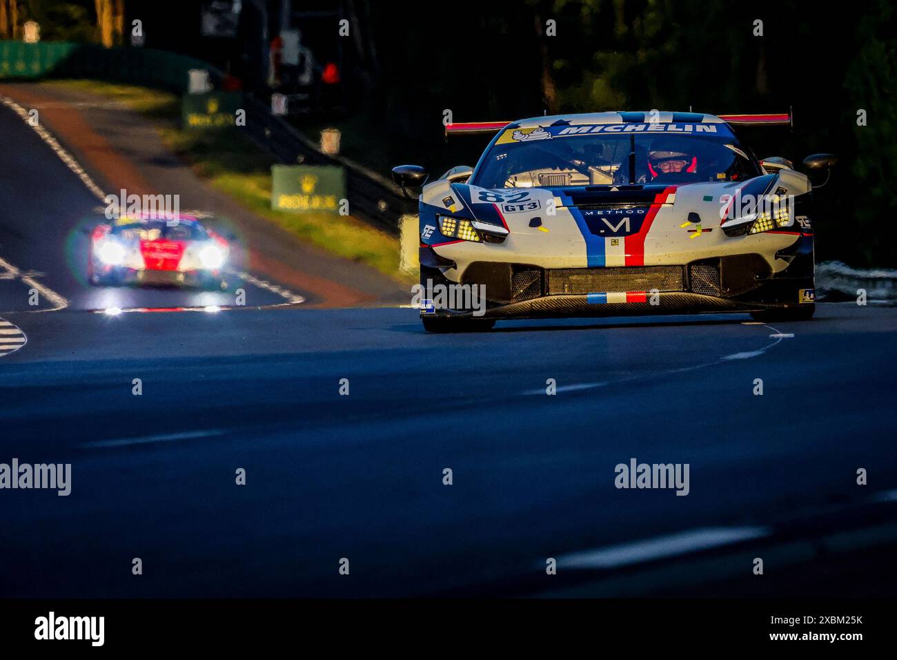 Le Mans, France. 12th June, 2024. 82 SAMANI Charles-Henri (fra ...