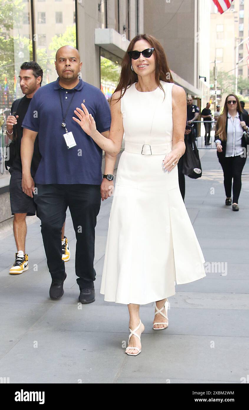June 12, 2024 Minnie Driver on Today Show to talk about new season of ...