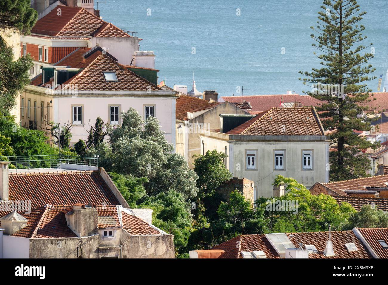 Cityscape of alfama district hi-res stock photography and images - Alamy