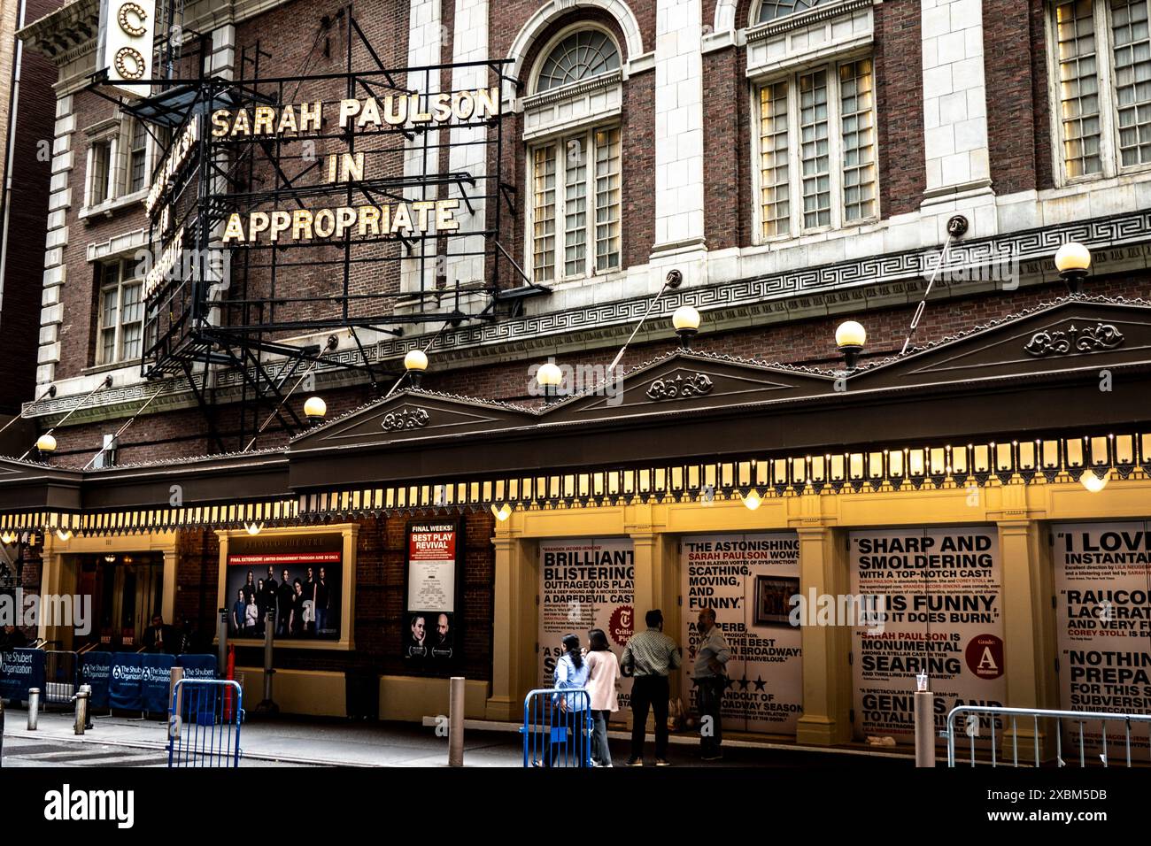 "Sarah Paulson in Appropriate" at the Belasco Theatre on Broadway, New ...