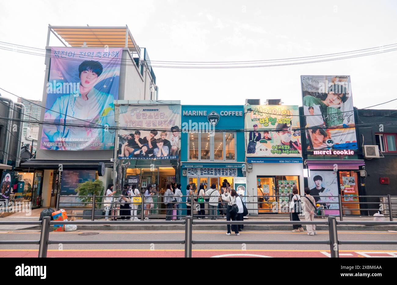 BTS Jin, June 12, 2024 : Cafes decorated to celebrate BTS Jin's ...