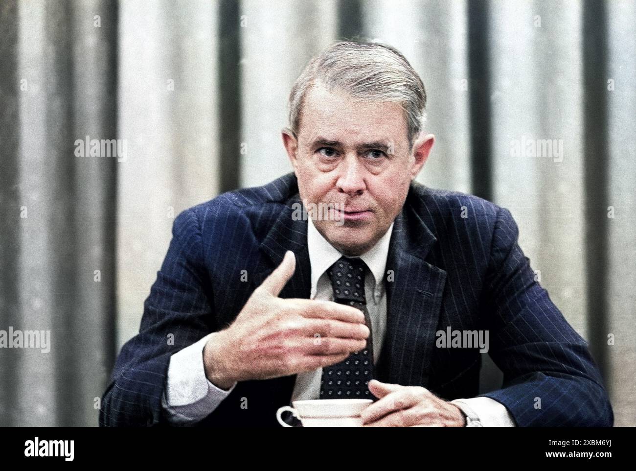 U.S. Secretary of State Cyrus Vance, half-length portrait, seated ...
