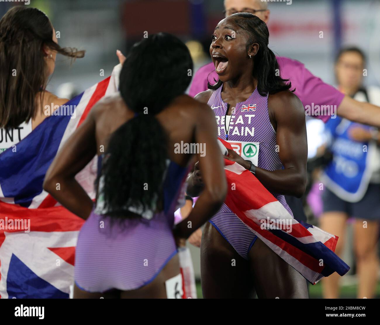Rome, Italy. 12th June, 2024. Rome, Italy 12.06.2024: Dina ASHER-SMITH ...