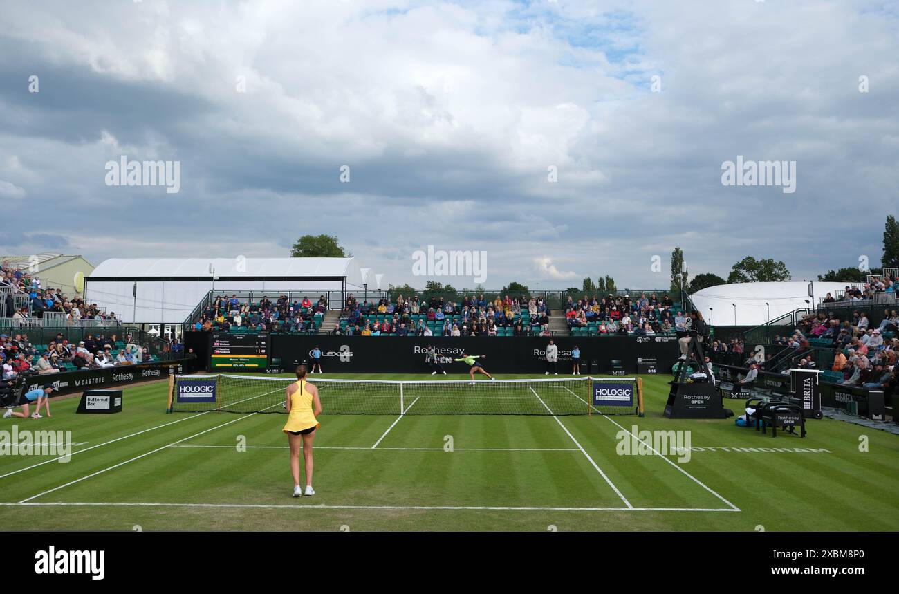 12th June 2024; Lexus Nottingham Tennis Centre, Nottingham, England ...