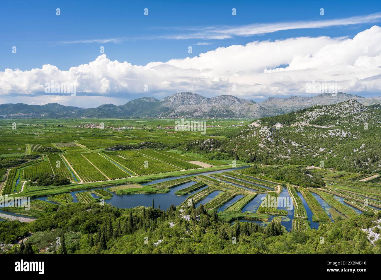 Neretva estuary hi-res stock photography and images - Alamy