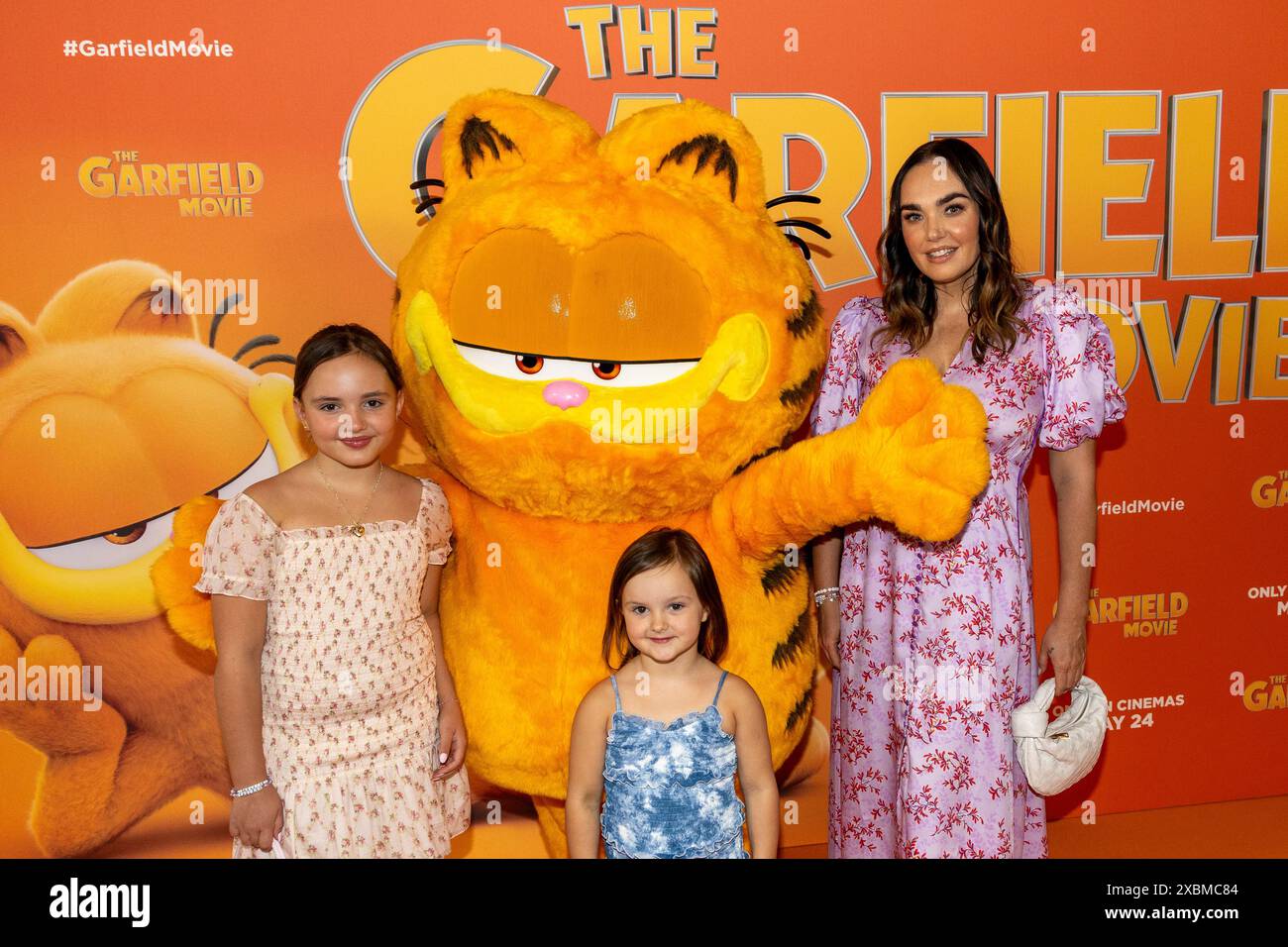 Celebs attend The Garfield Movie Gala Screening at the Vue Cinema ...